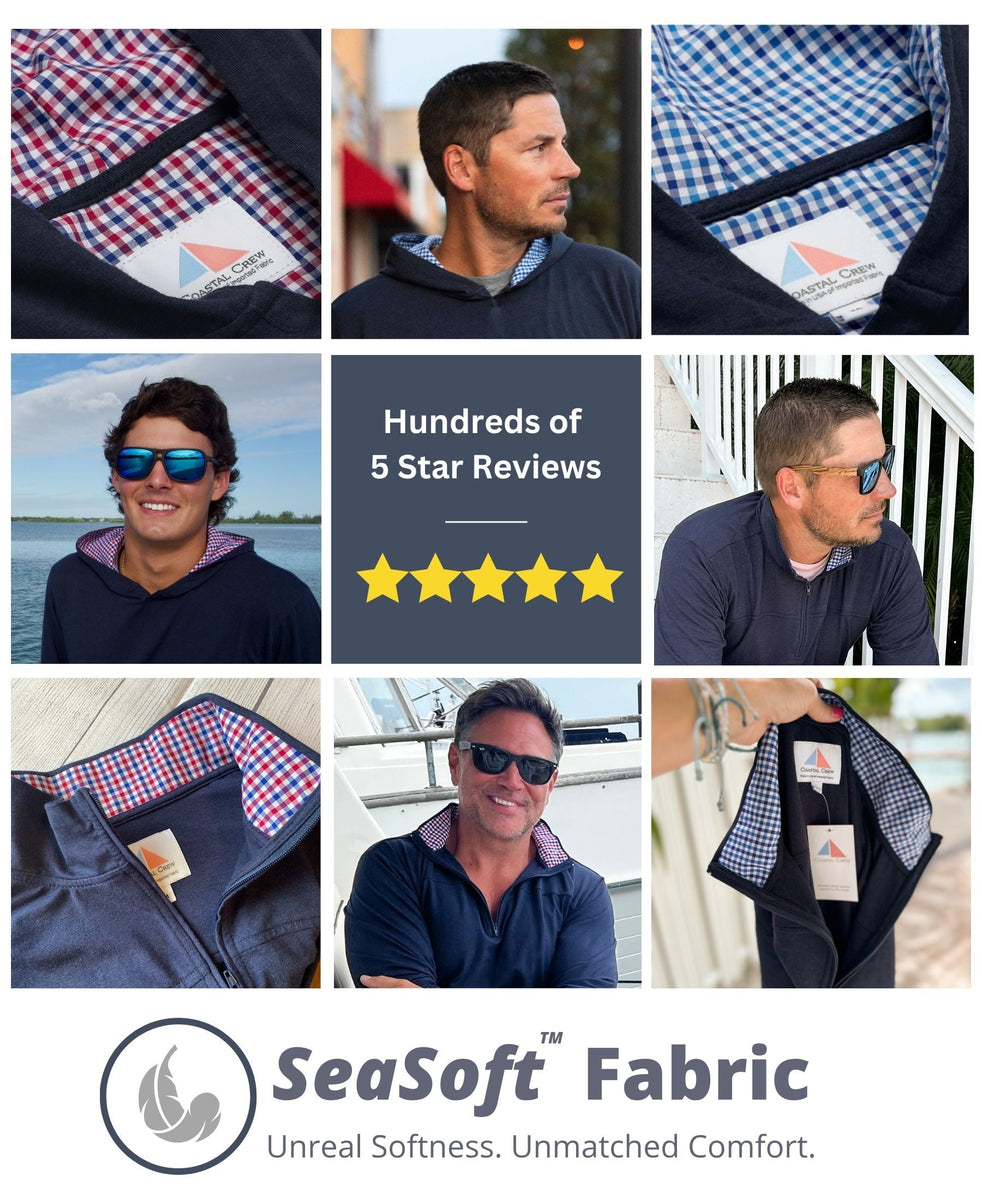 Coastal Crew | Coastal Crew Hoodies | Lightweight Preppy hoodies